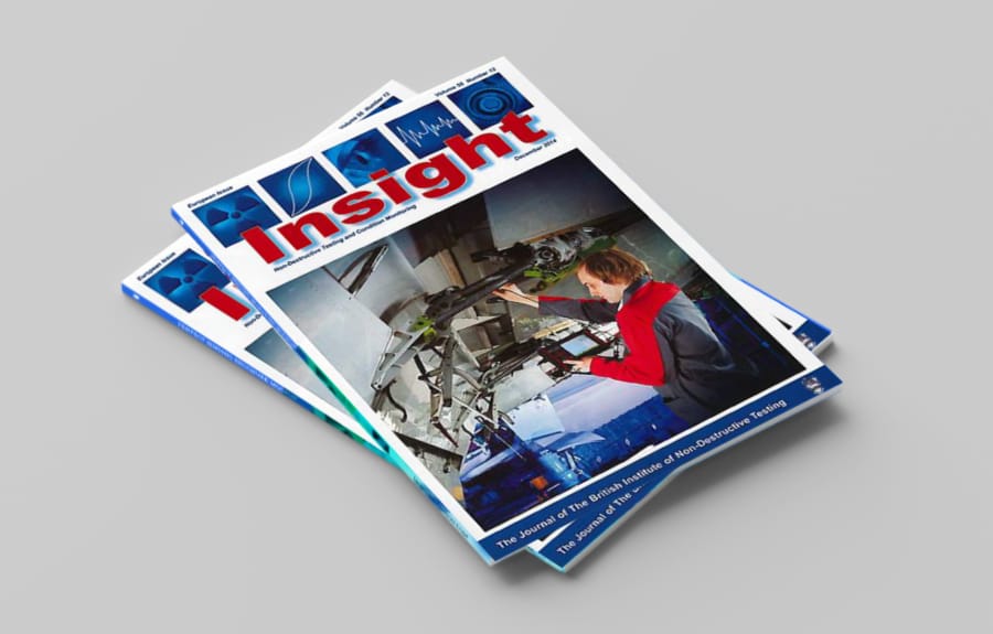 Ether feature on BINDT Insight magazine front cover December 2014 ...